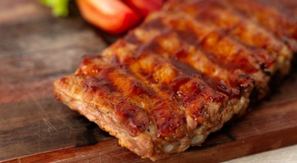 Costillas Baby Back laqueadas - LA PORCINA