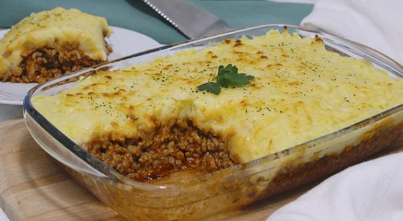 Pastel De Papas Con Carne De Cerdo La Porcina